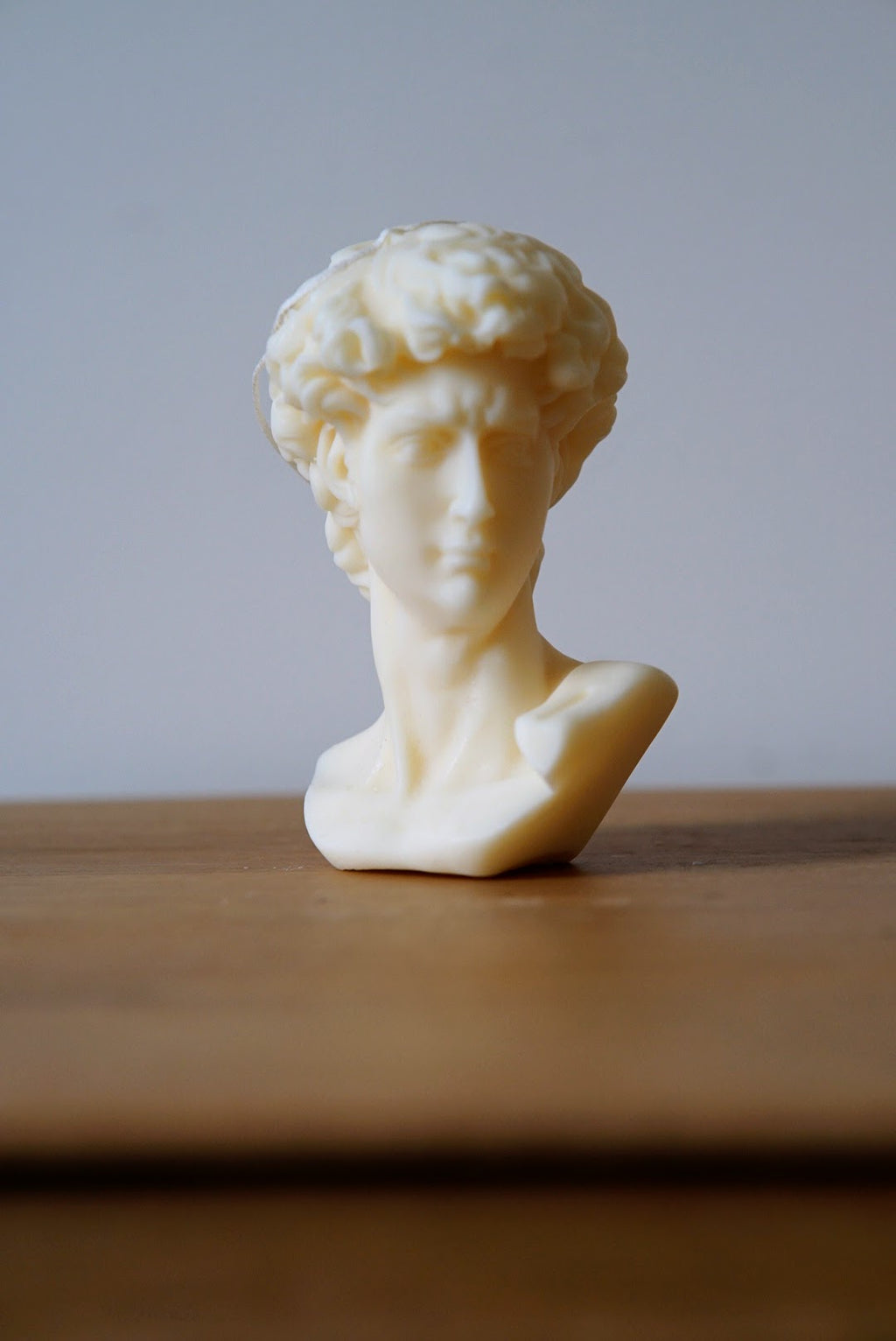 David bust candle - Jasmine – doude design