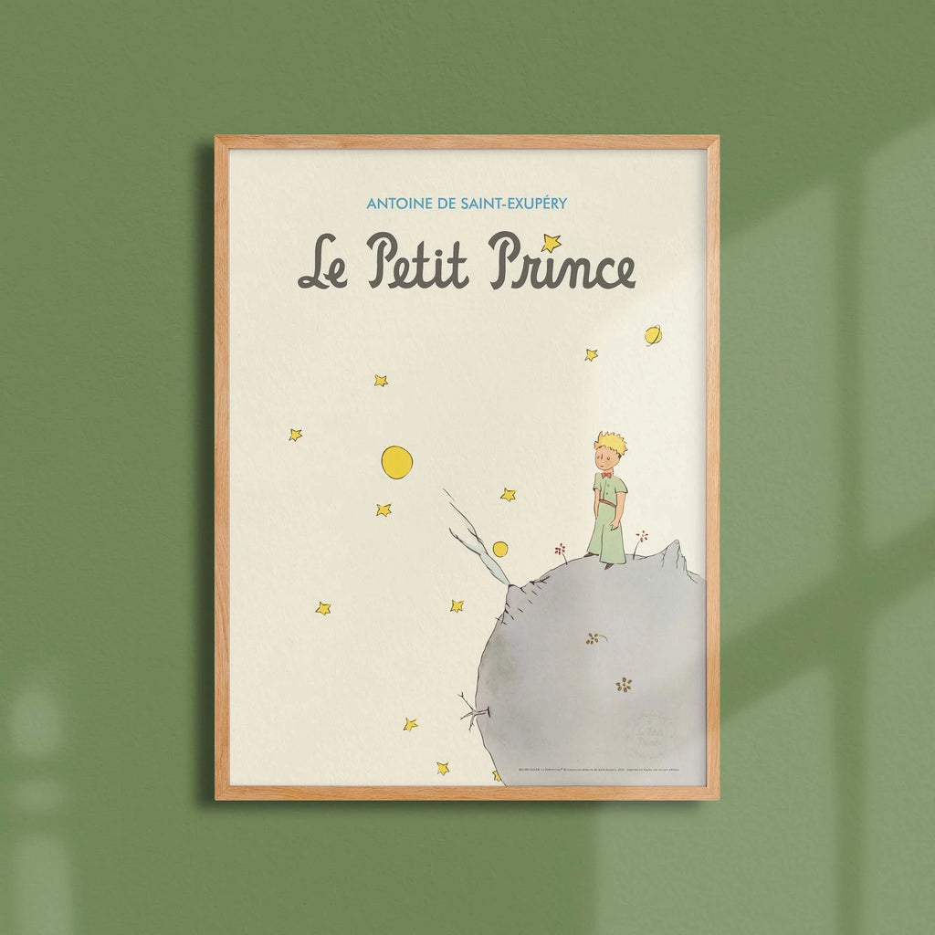Poster Le Petit Prince de Saint-Exupéry – doude design