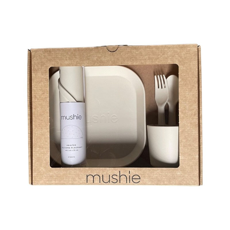 Coffret Cadeau Mushie - Assiette carrée – doude design